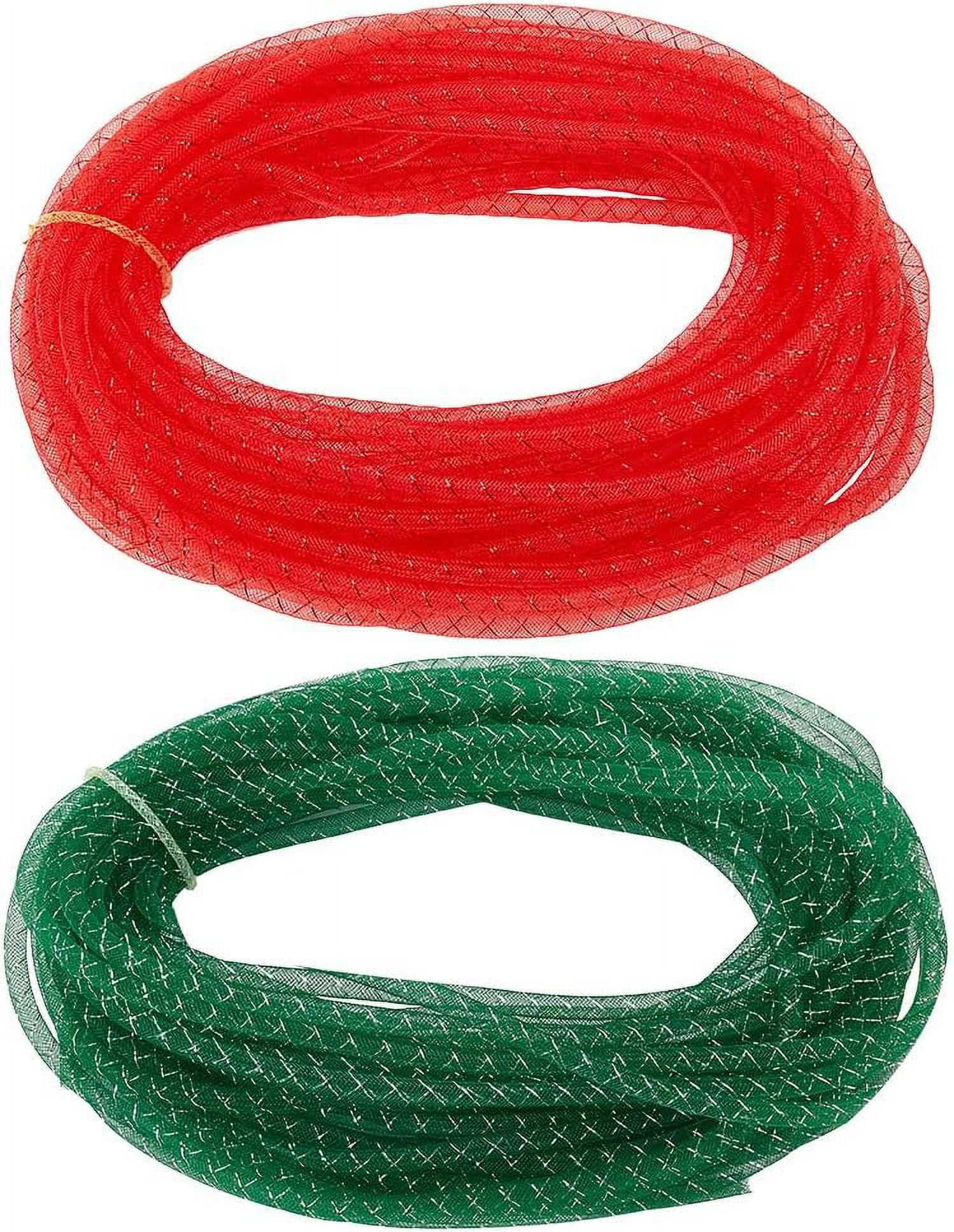 50yard Mesh Tube Deco Tubing Flex for Wreaths Cyberlox Decorations ...