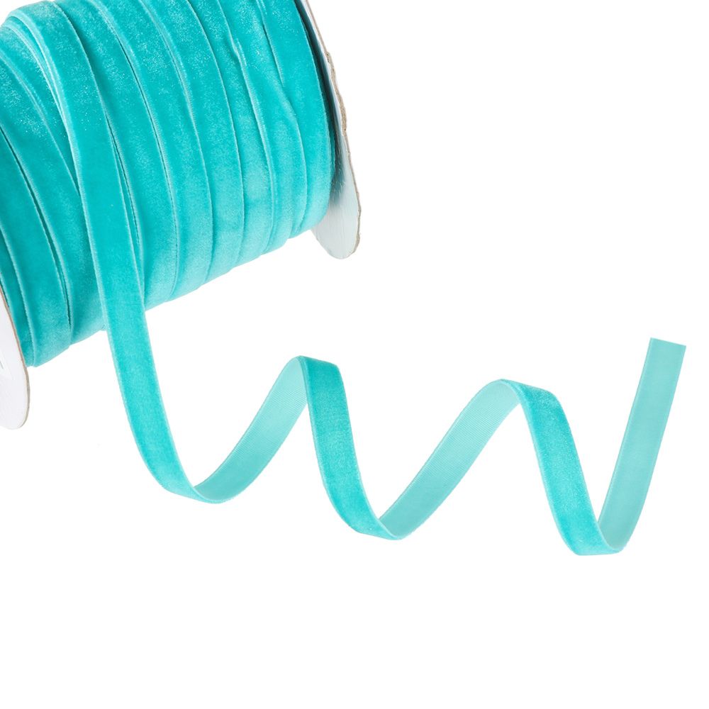 50yards 10mm Crafts Gifts Home Packaging Strap Flocking Silk Velvet ...