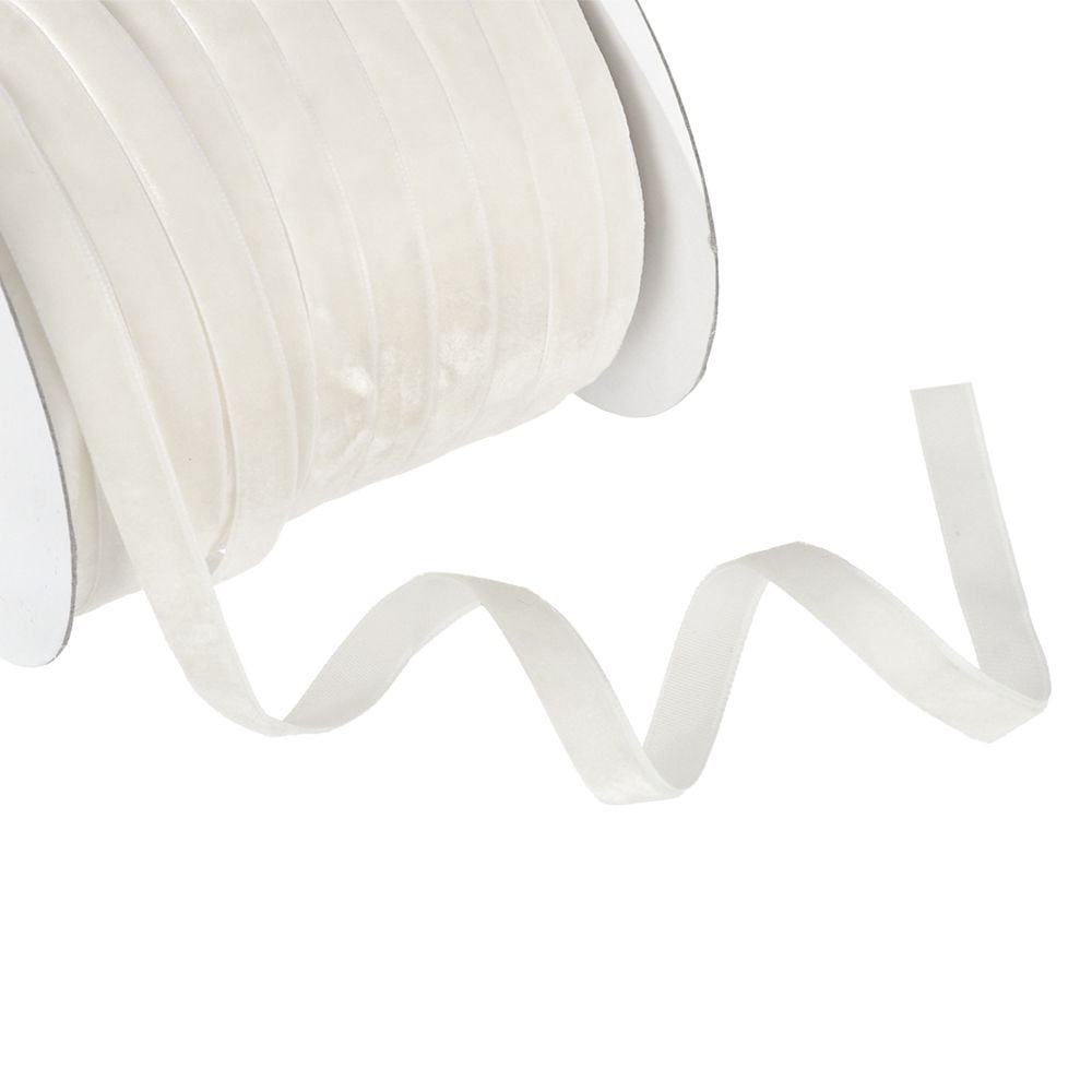 50yards 10mm Crafts Gifts Home Packaging Strap Flocking Silk Velvet ...