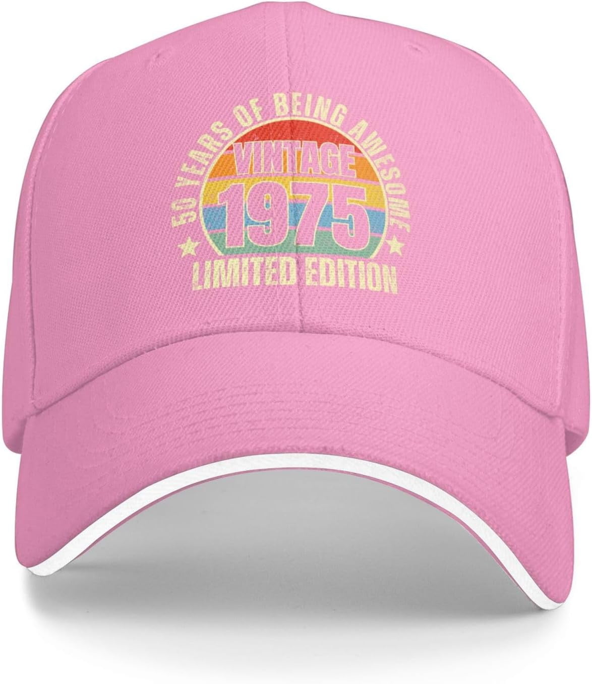 50yr Old Vintage 1975 Limited Edition 50th Birthday Hat Baseball Cap ...
