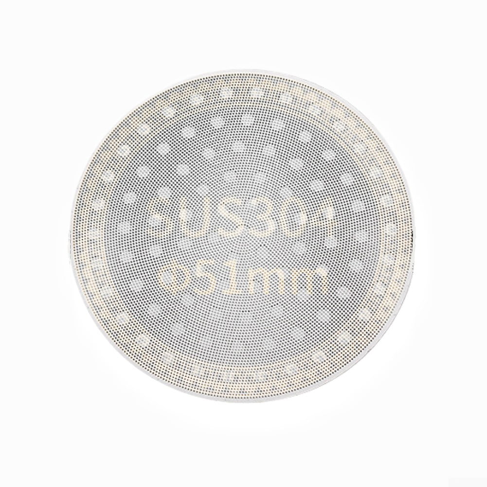 51 53 58mm Espresso Puck Screen Double Layer Coffee Portafilter Basket ...