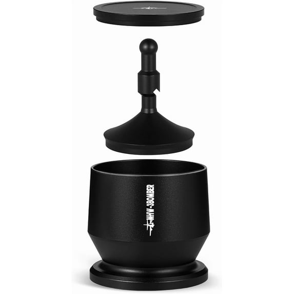 51-54mm Aluminium Alloy Coffee Powder Picker Dosing Cup with Dosing ...