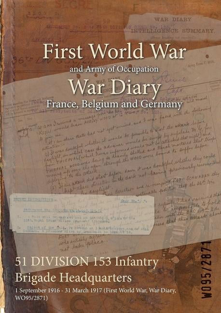 51 Division 153 Infantry Brigade Headquarters - Walmart Business Supplies