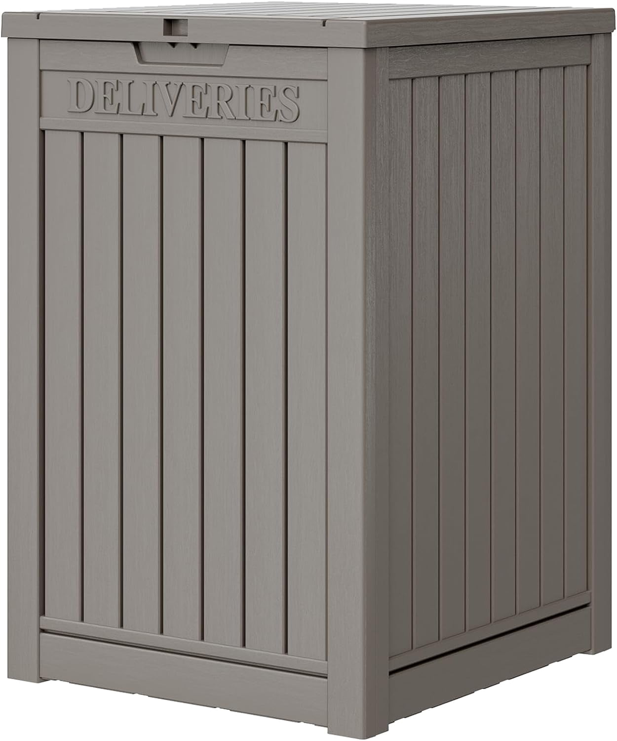 51 Gallon Resin Package Delivery Box for Outside, Storage Box with ...