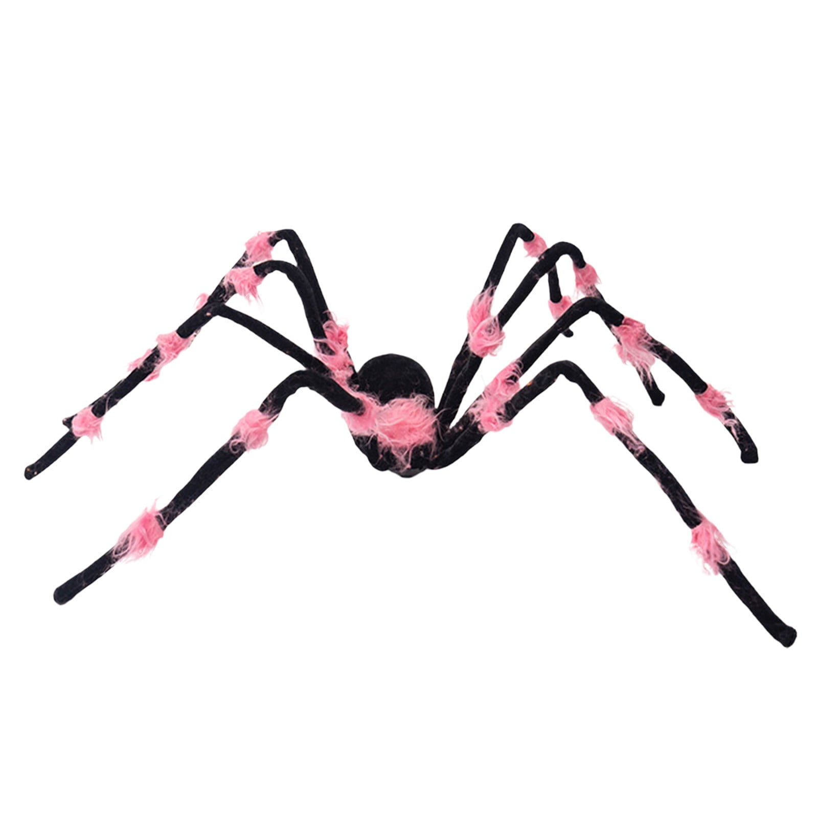 51" Giant Light Up Halloween Spider with LED Red Eyes, Jumbo Scary ...