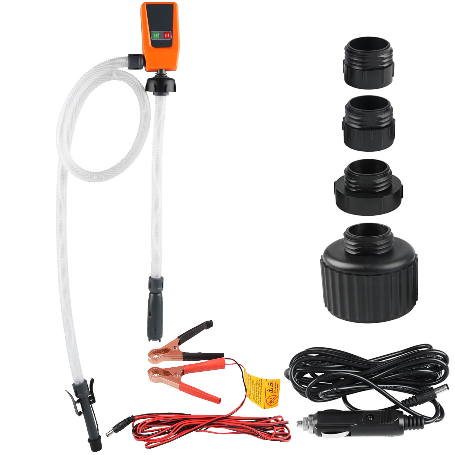 51" Hose 3 Power Modes Liquid Gas Pump W/Auto Stop Sensor, With 4 Tank ...