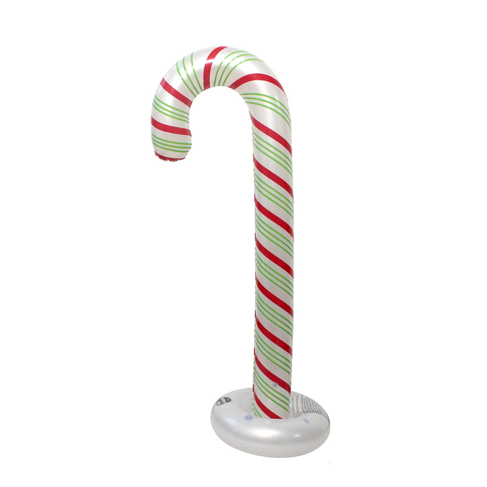 51" Inflatable Christmas Candy Canes Sign,Air Blow Up Holiday Red Green ...