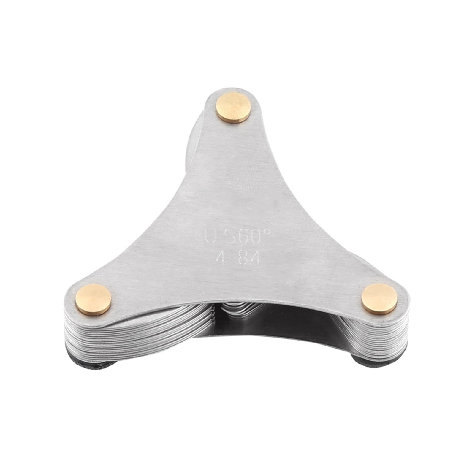 51 Stainless Steel Thread Gage 60 Degree Screw Pitch Measuring Tool ...