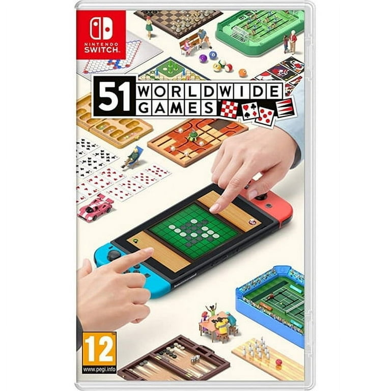Nintendo Switch 51 Worldwide Games Family Multiplayer for Multiple Players EU Region Free Version Walmart