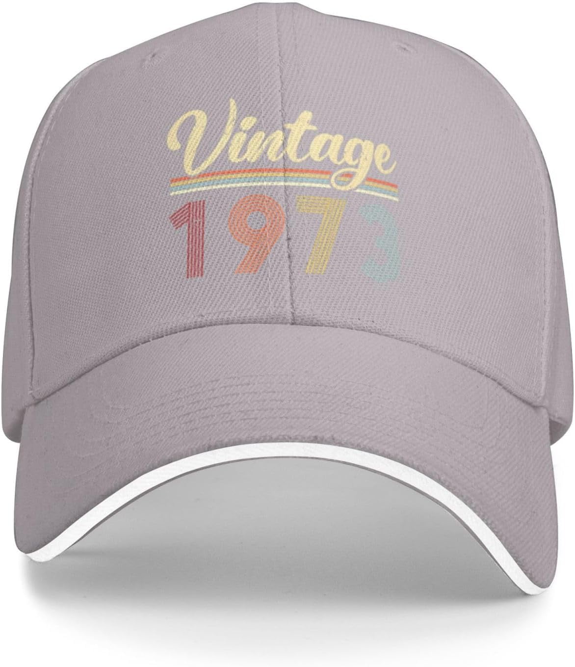 51 Years Vintage 1973 Retro 51th Birthday Baseball Cap Sun Hat Gift ...