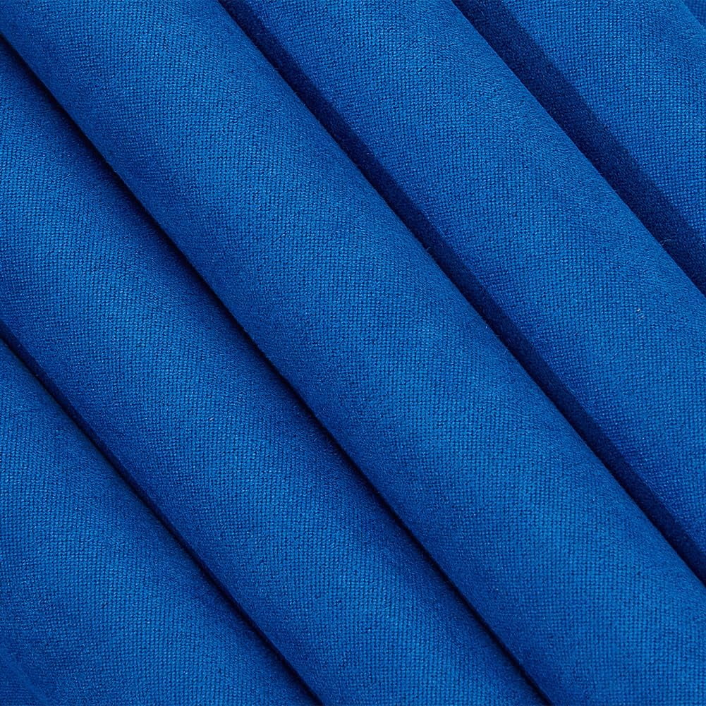 51 x 11.8 Inch Sapphire Blue Book Cloth Paper Backed Suede Fabric ...