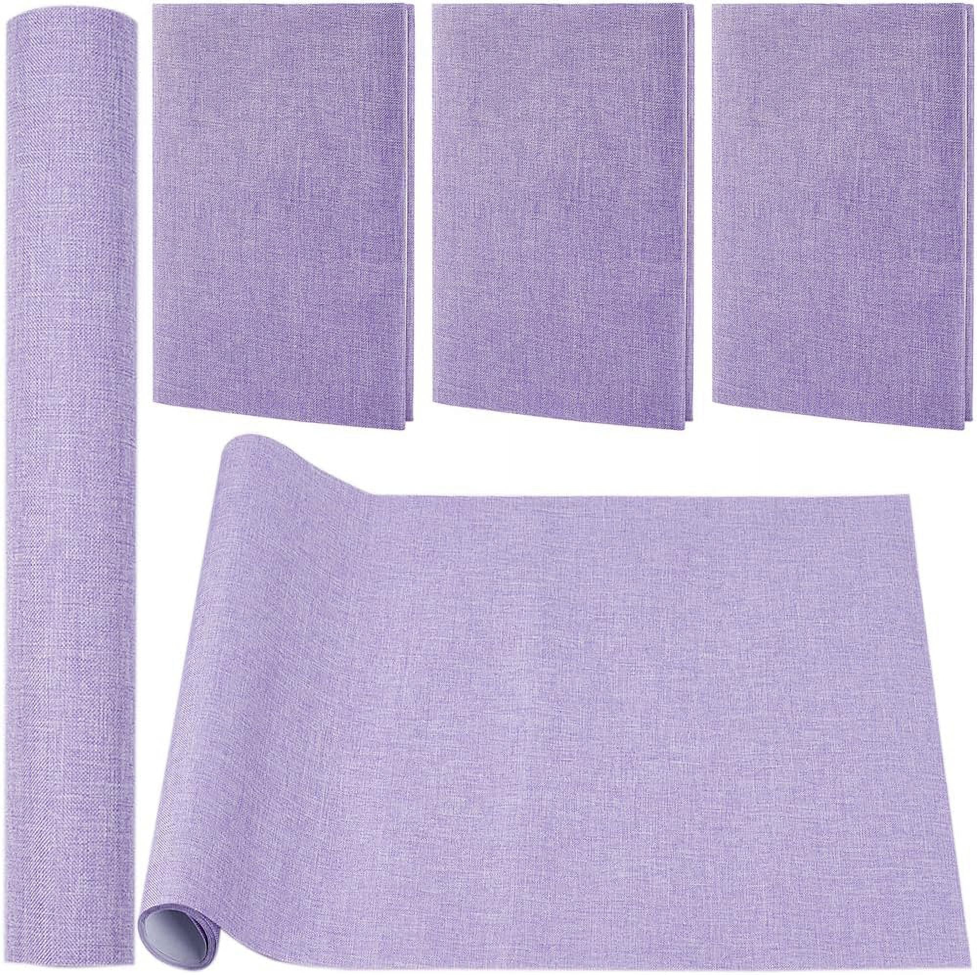 51x 11.8inch Linen Book Cloth Lilac for Books Binding Fabric Surface ...