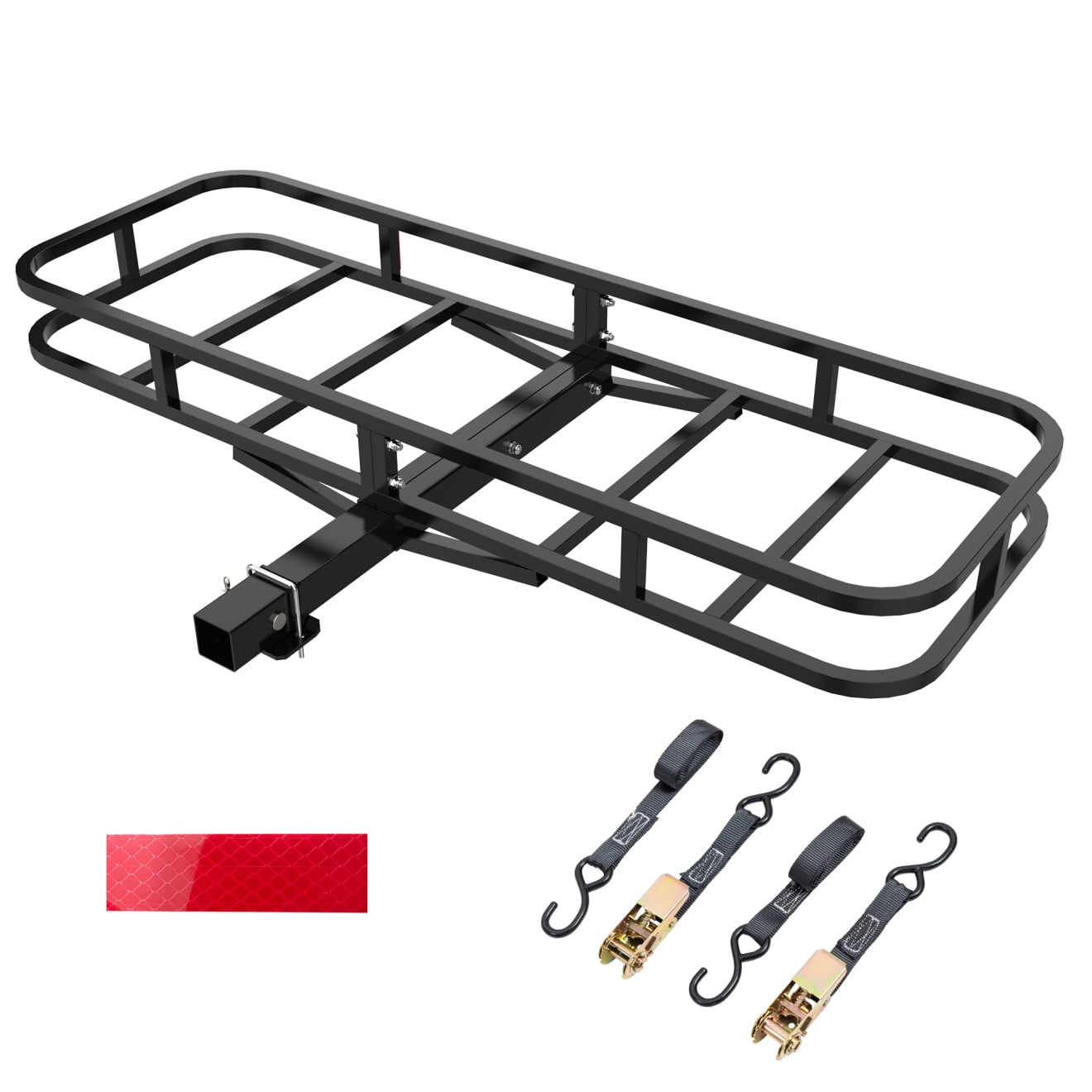 51" x 17.6" x 5" Hitch Rack Cargo Carrier 500lb Capacity Vehicle Cargo ...