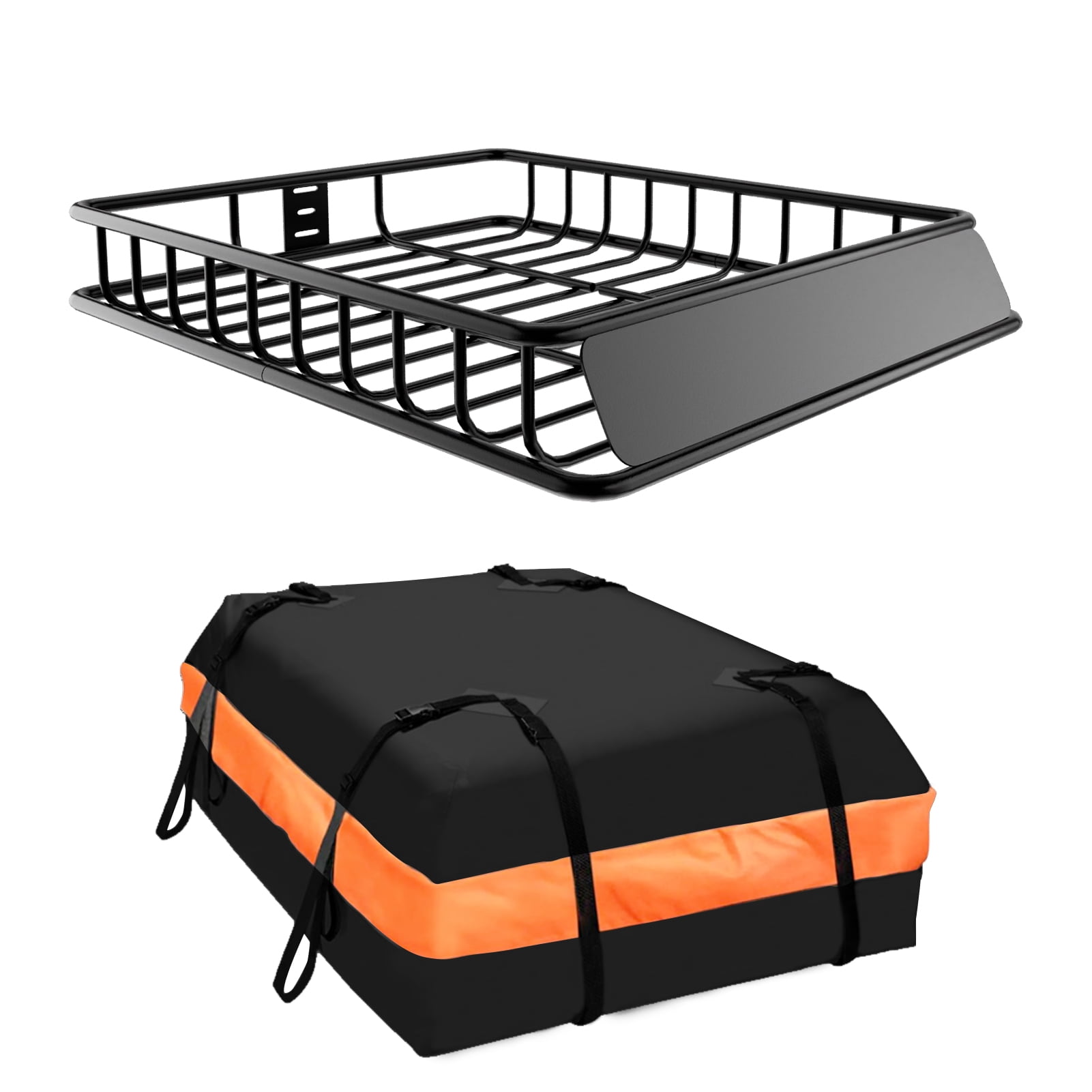 51"x36"x5" Roof Rack,Heavy Duty Rooftop Cargo Carrier,Roof Basket with ...