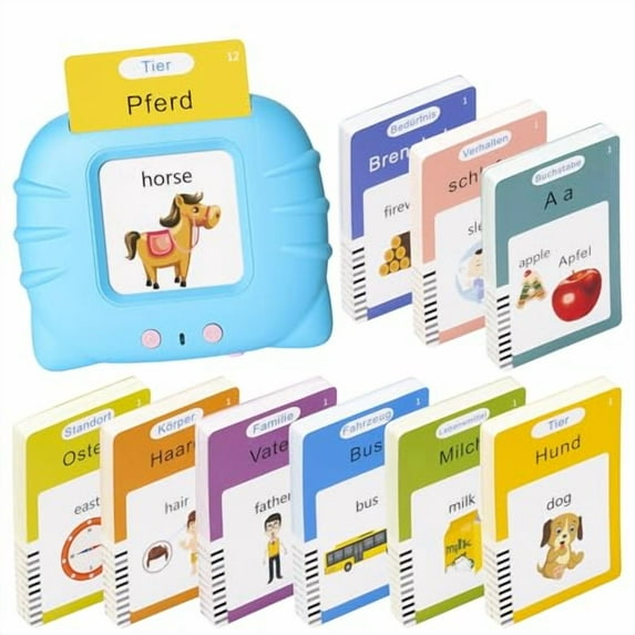 510 German Flash Cards for Kids 3+Years,Pocket Speech for Toddlers ...