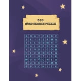510 word search puzzle: Word Search Puzzle Activity Book with Solution ...