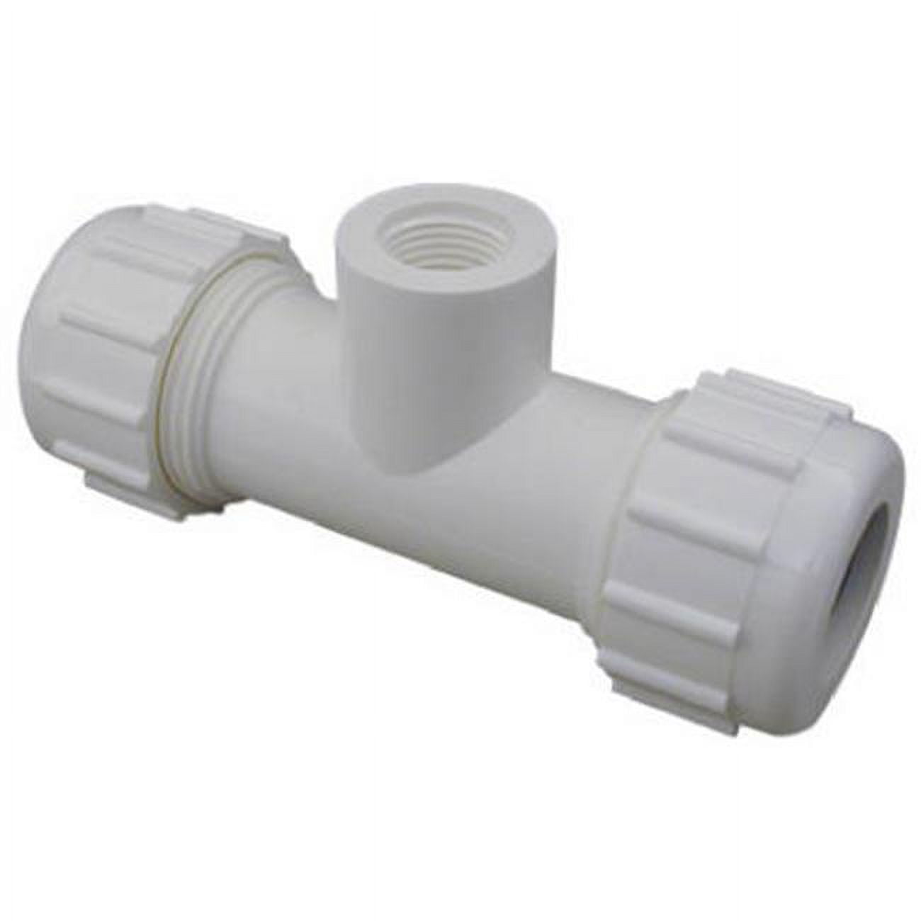 511-48-34-34-12B PVC Compression Tee - 0.75 x 0.5 in. - Walmart.com