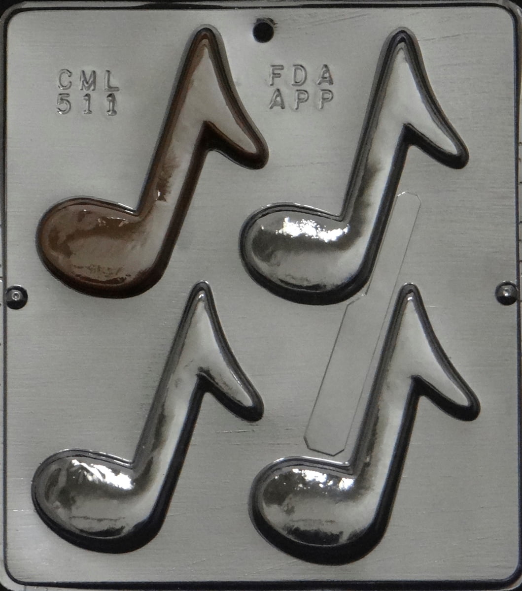 511 Musical Notes Chocolate Candy Mold - Walmart.com