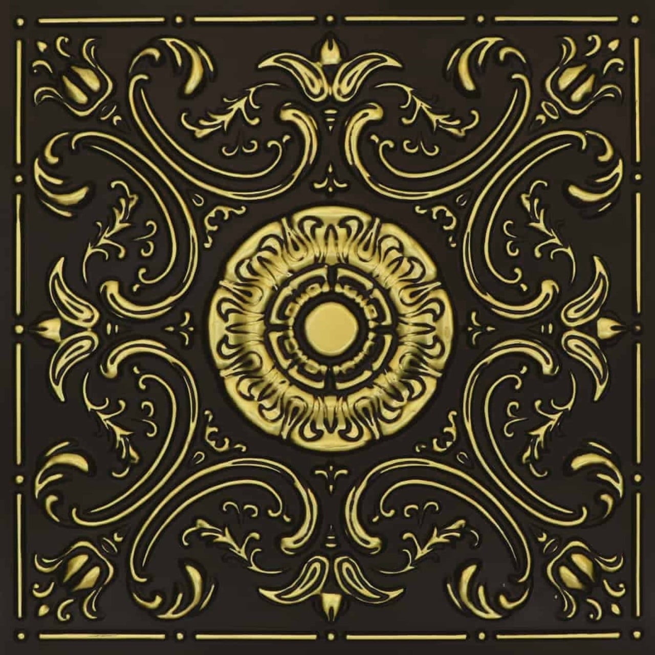 511 - Venice 2 ft. x 2 ft. PVC Glue-up or Lay-in Ceiling Tile in ...