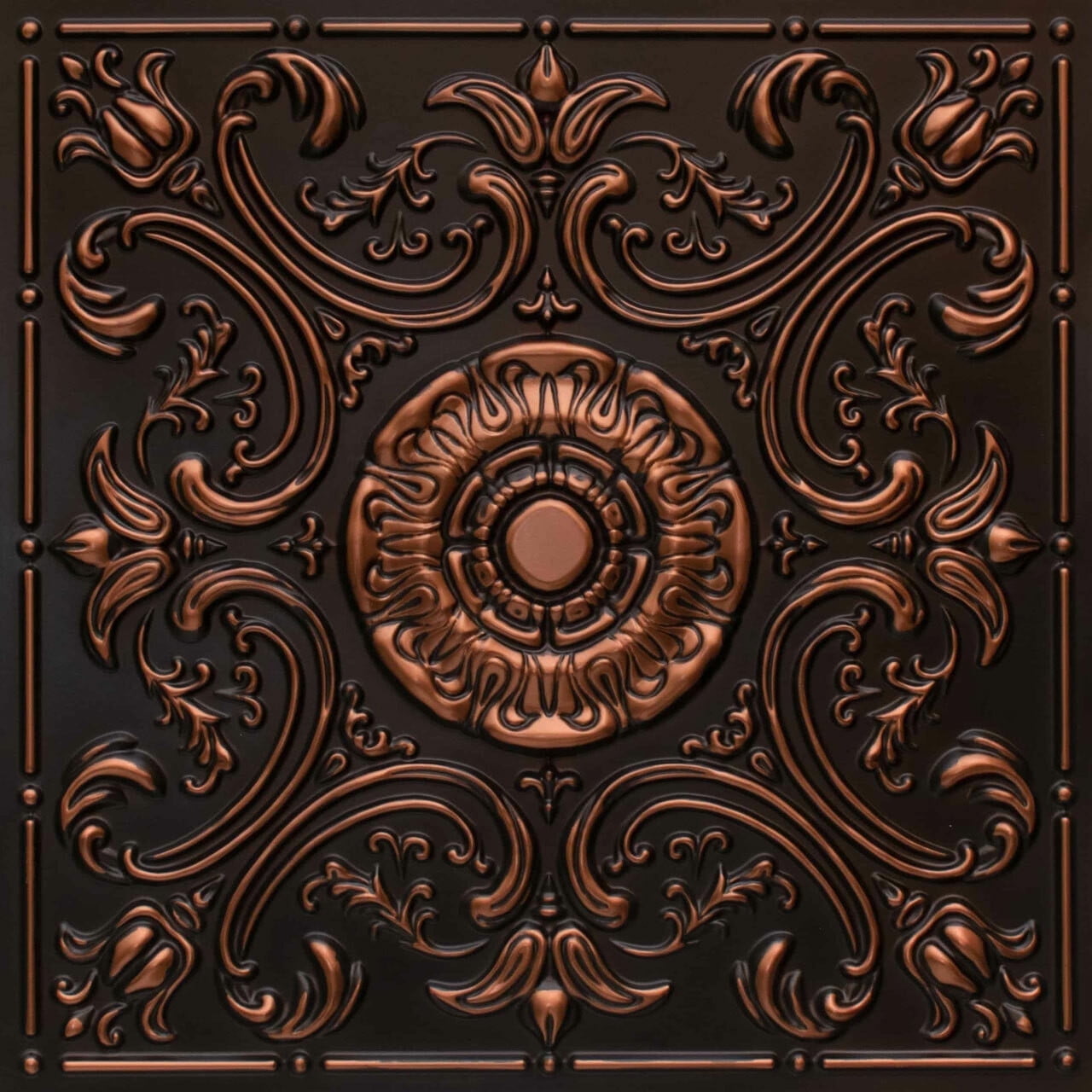 511 - Venice 2 ft. x 2 ft. PVC Glue-up or Lay-in Ceiling Tile in ...