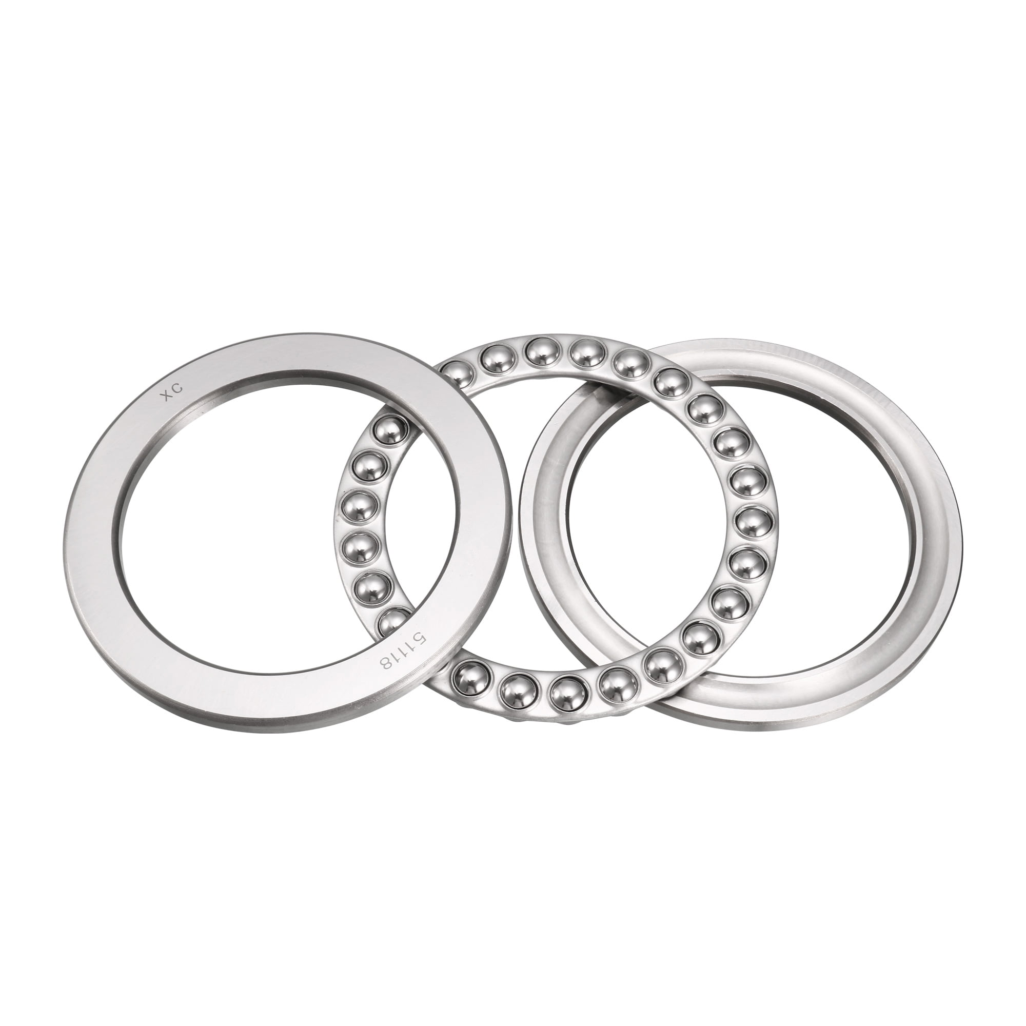 51118 Miniature Thrust Ball Bearings 90mm x 120mm x 22mm Chrome Steel ...