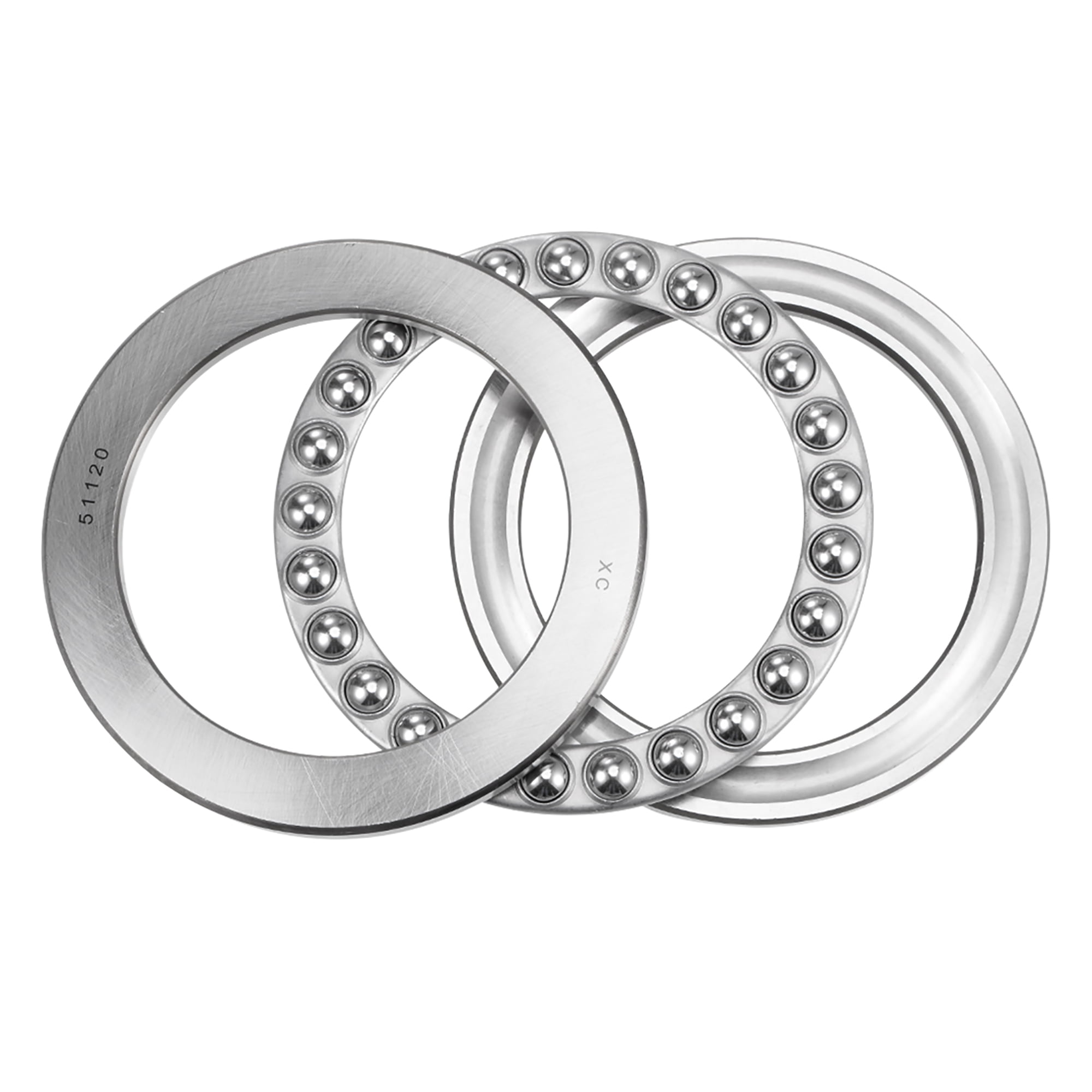 51120 Miniature Thrust Ball Bearings 100mmx135mmx25mm Chrome Steel with ...