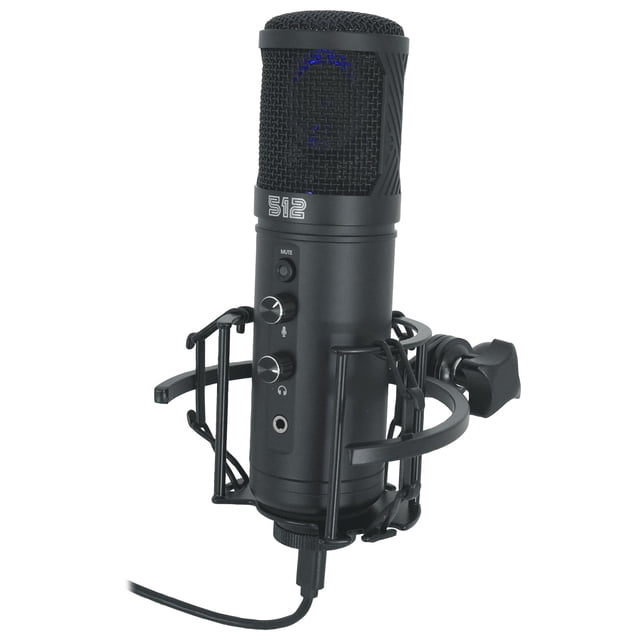 512 Audio by Warm Audio Tempest Condenser USB Microphone+Audio Technica ...