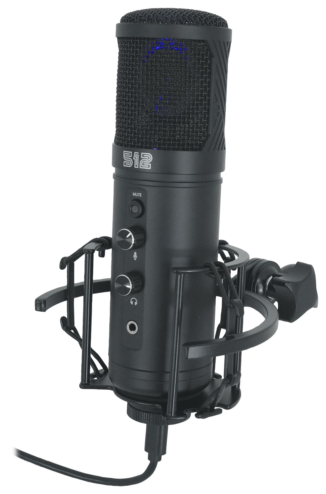 512 Audio by Warm Audio Tempest Condenser USB Recording Microphone+Mic Boom Arm - Walmart.com