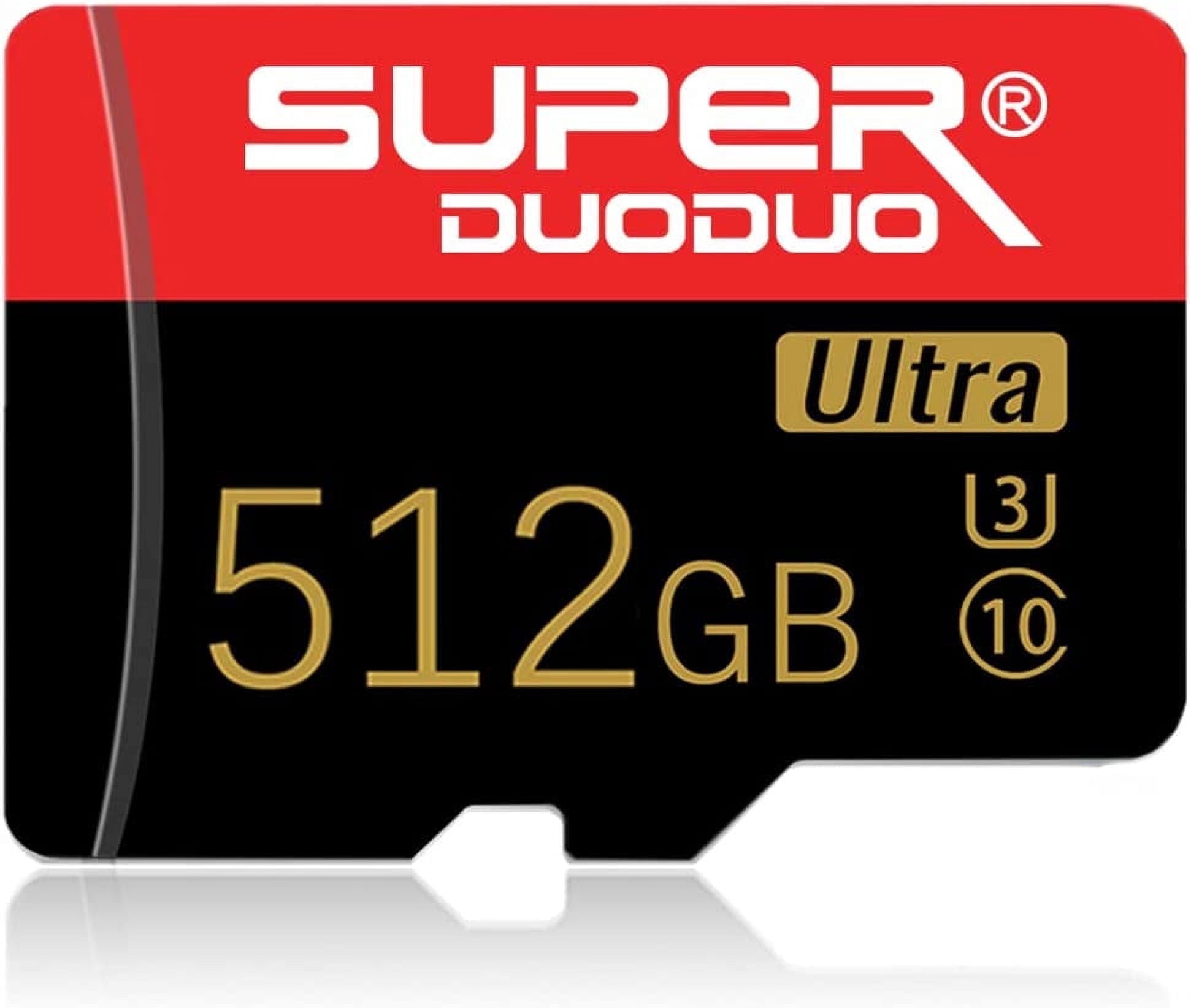 512 Micro SDXC Card UHS-I U3 V30 4K for Action Cameras & Drone High ...