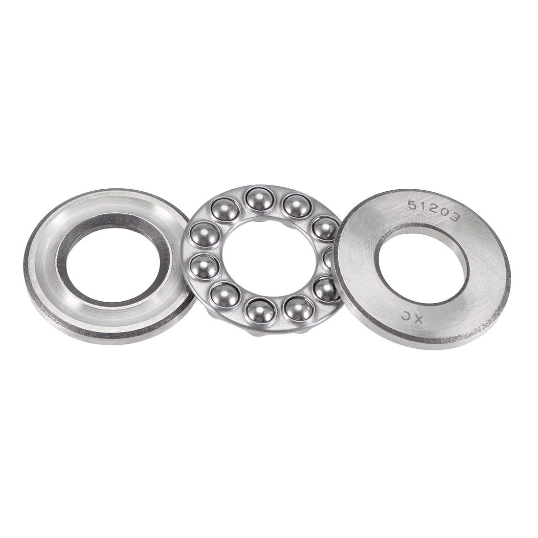 51203 Single Direction Thrust Ball Roller Bearing 35mm x 18mm x 12mm ...