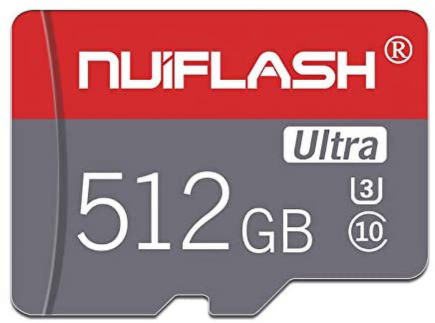 512GB Micro SD Card SDXC Class 10 Memory Card(High Speed) SD Memory ...