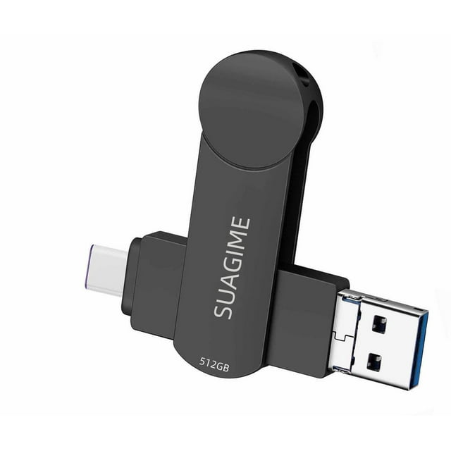 512gb Usb Flash Drive For Mac Pro Dual Usb C Thumb Drive High Speed