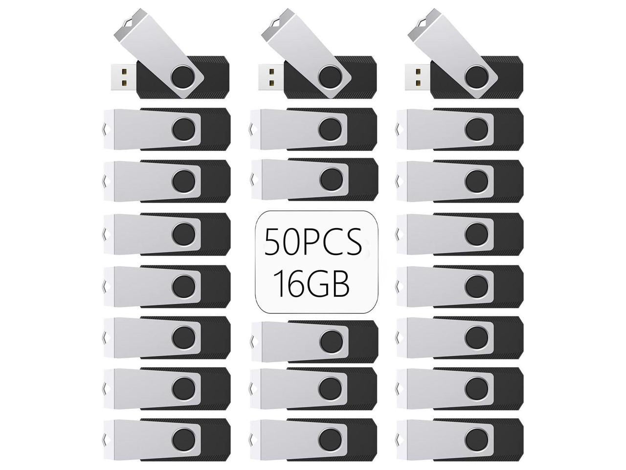 512MB Flash Drive 50 Pack, Bulk USB 2.0 Memory Stick Thumb Drives(512MB ...