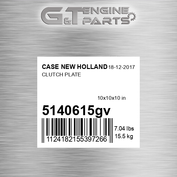 5140615GV CLUTCH PLATE fits CASE NEW HOLLAND (New OEM) - Walmart.com