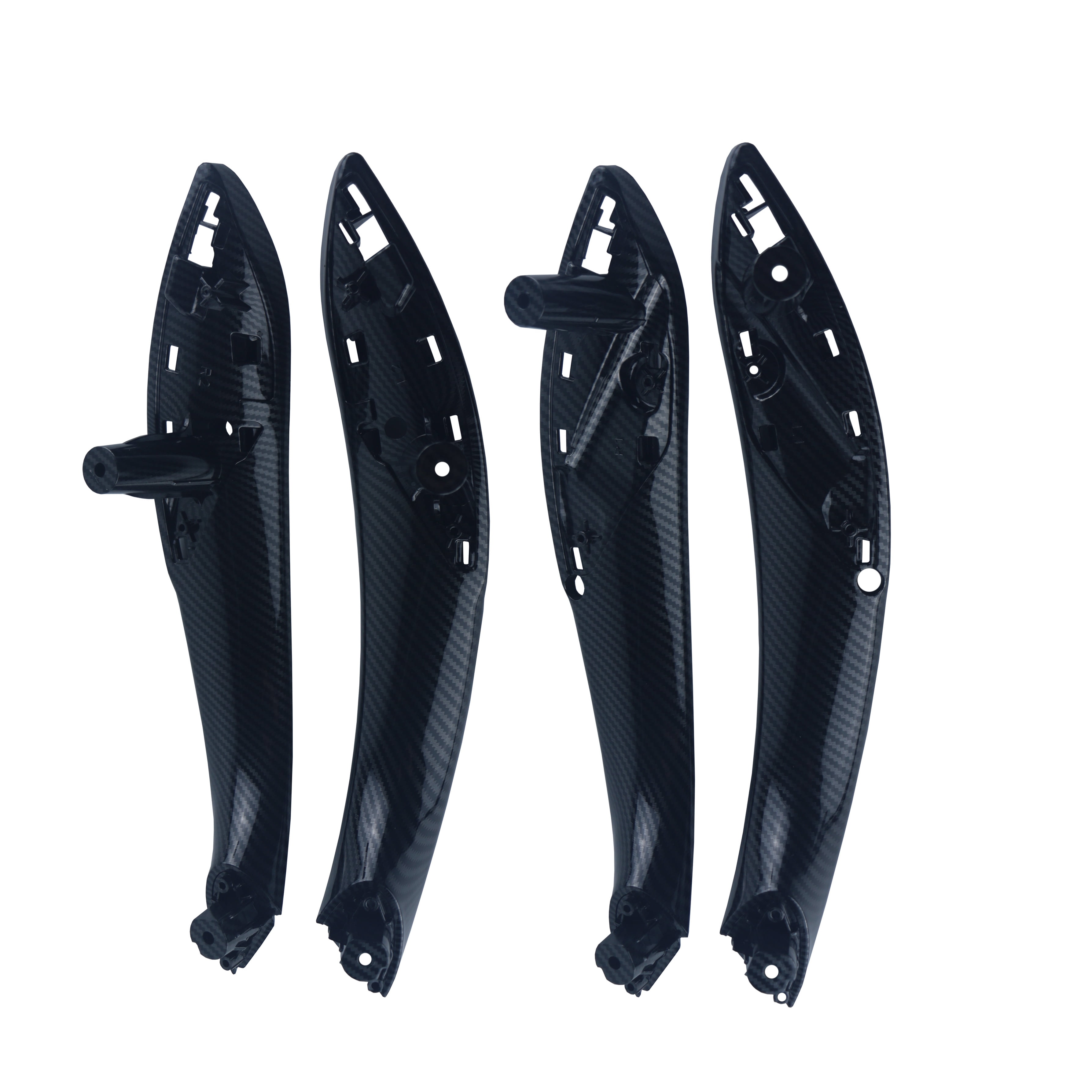 BMW F30 F80 F31 F32 F34 F35 Black Front Rear Inner Trim Pull Grab Panel ...