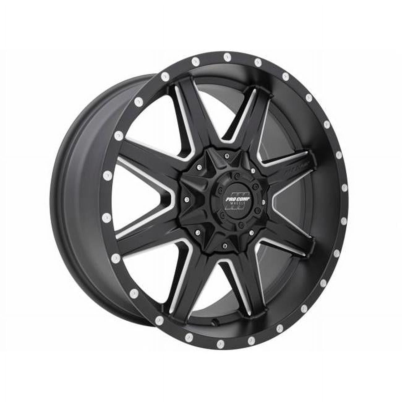 5148295550 Black Quick 8 48 Series Aluminum Wheel, Stain Black - 20 x 9 ...