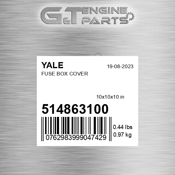 514863100 FUSE BOX COVER fits Yale (New OEM) - Walmart.com