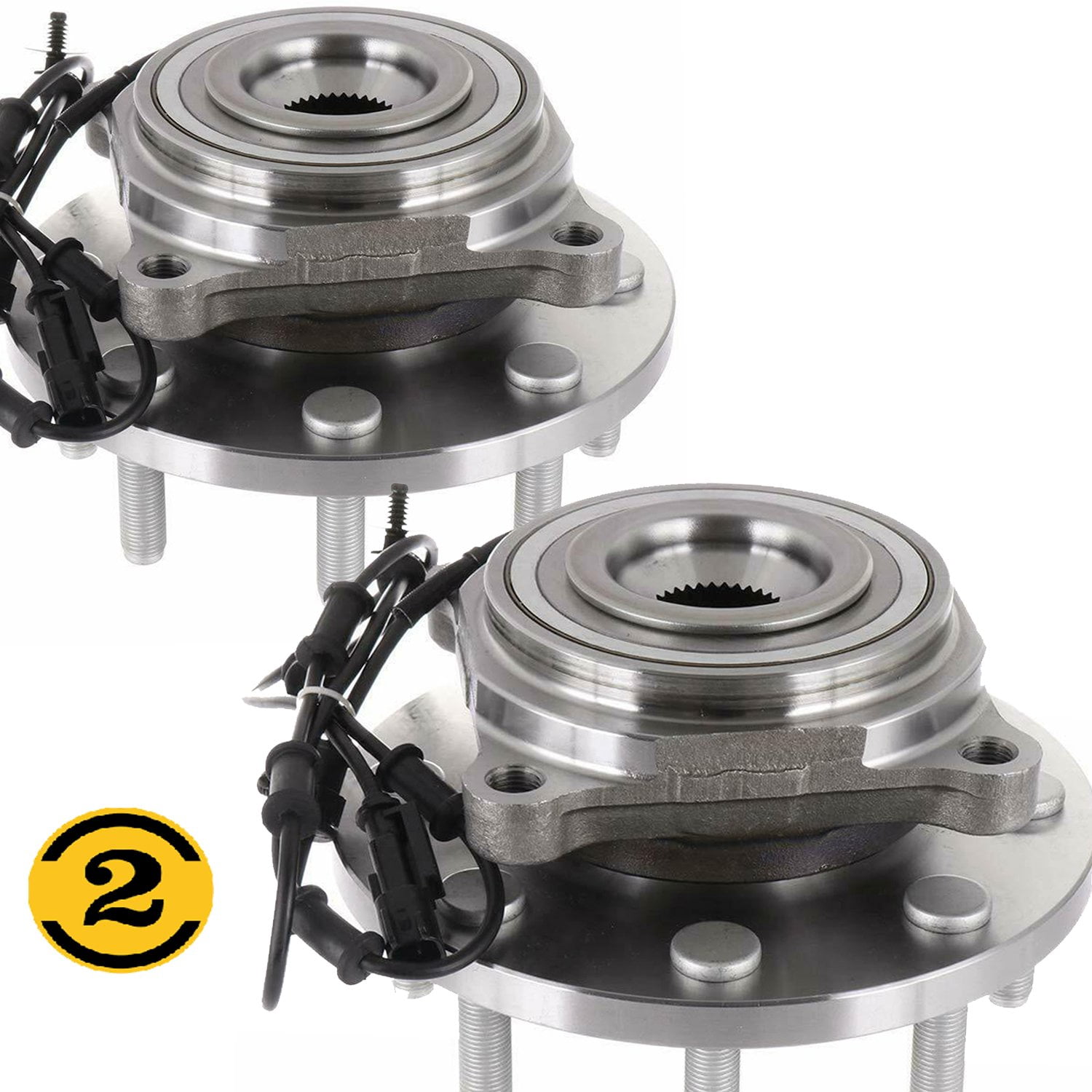 515148 (4WD) Front Wheel Bearing Hub Assembly Replacement for 2012 2013 ...