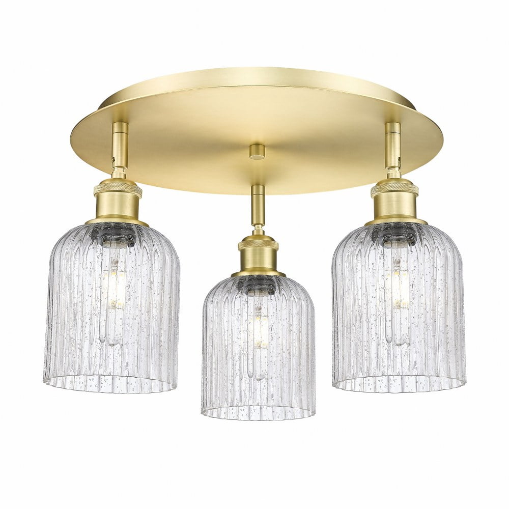 516-3C-SG-G559-5SDY Innovations Lighting Bridal Veil - 3 Light Flush ...