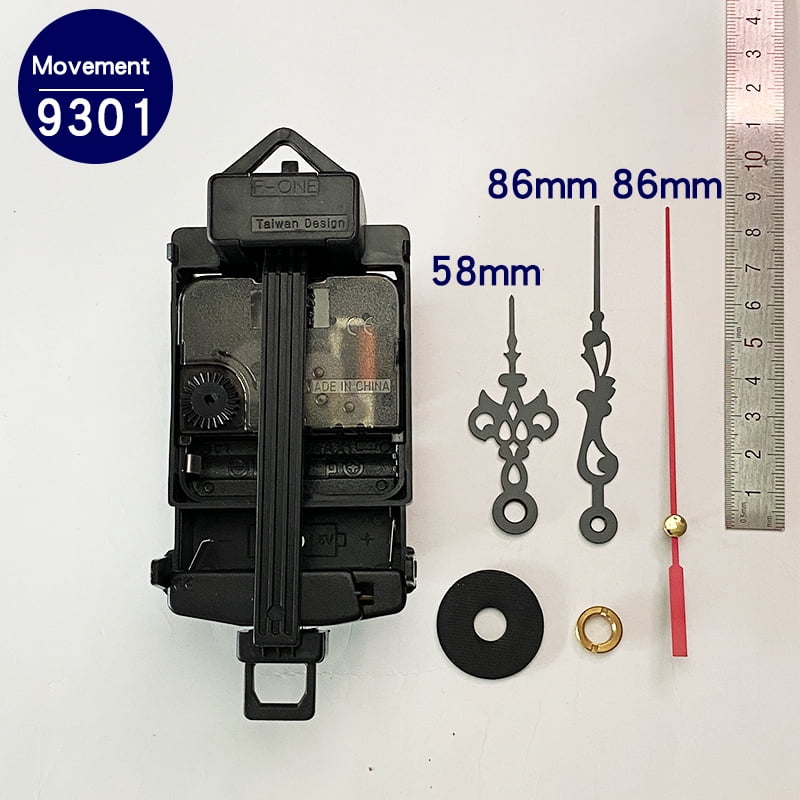 5168S Sweep Plastic Movement with Pendulum Hands for Wall Clock Hands ...