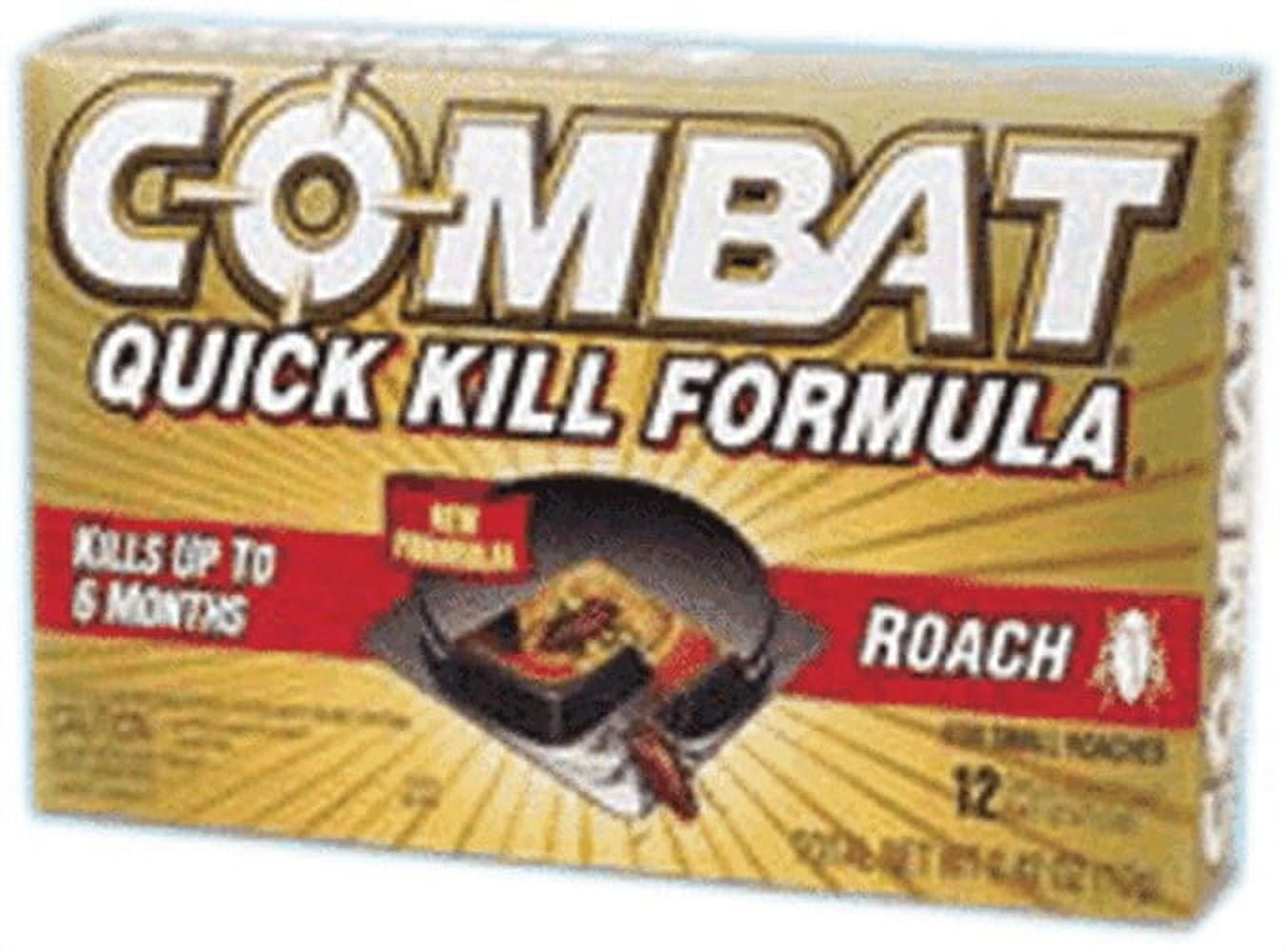 51910-00 Combat Quick Kill Formula Small Roach Bait Station 12/Pk ...