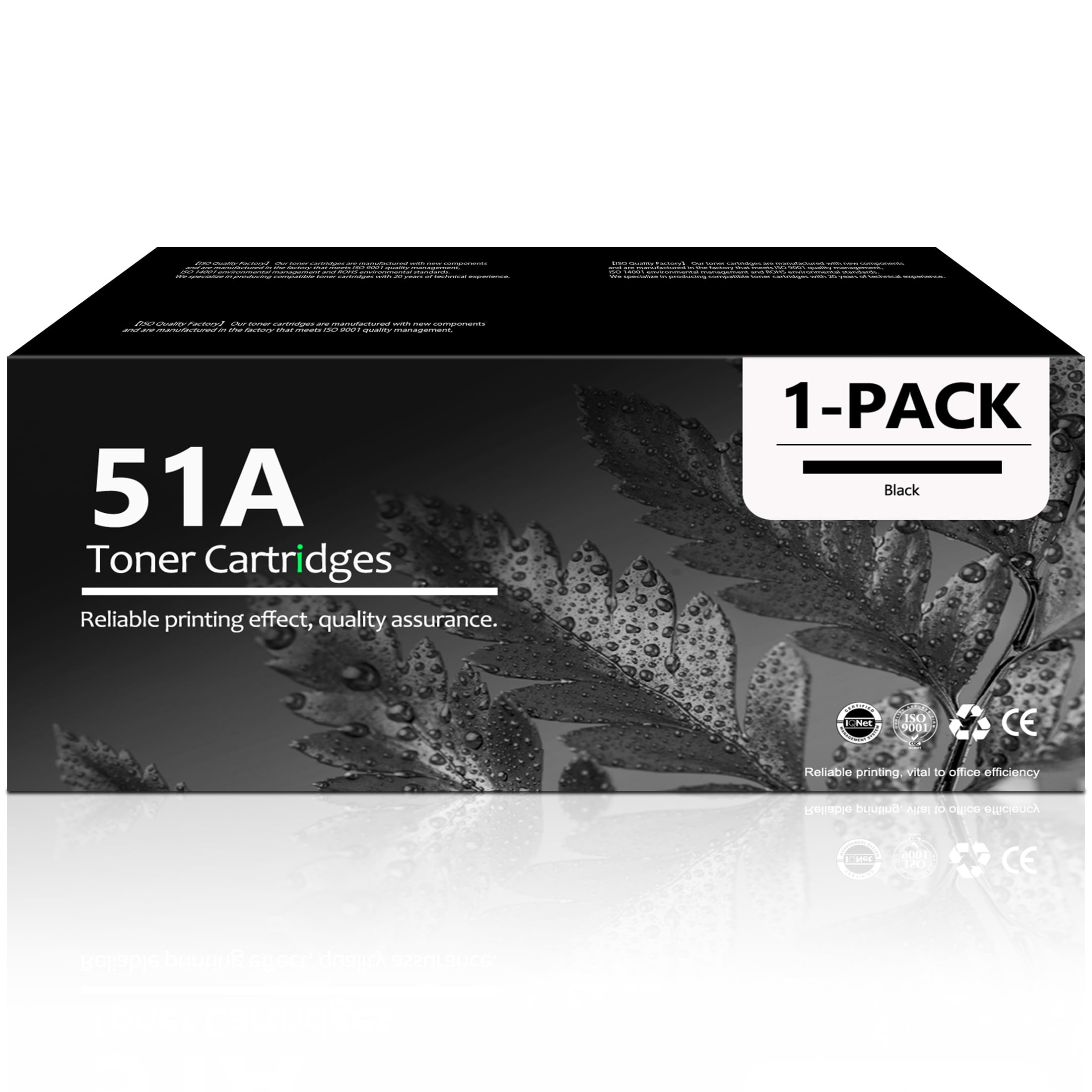 51A Black Toner Cartridge Compatible for HP 51A Toner Cartridge for ...