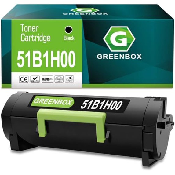 51B1H00 High-Yield Toner Cartridge Replacement for Lexmark 51B1H00 for ...