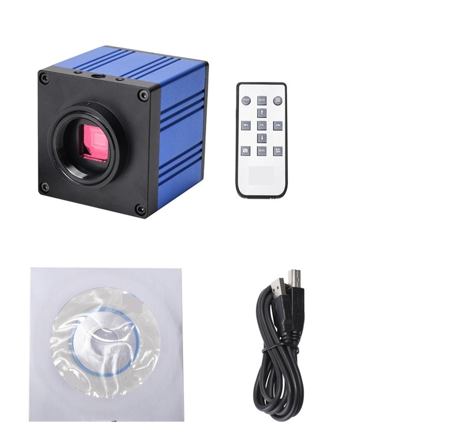 51MP 1080P FHD Digital Microscope 150X C-Mount Lens USB Electronic ...