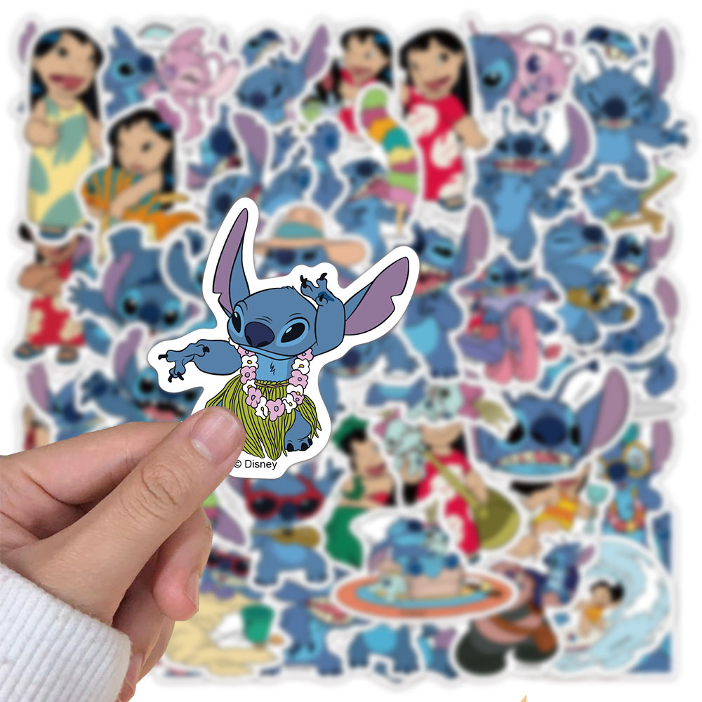 51PCS Stitch Stickers for Water Bottle Cup Laptop Guitar Car Motorcycle ...