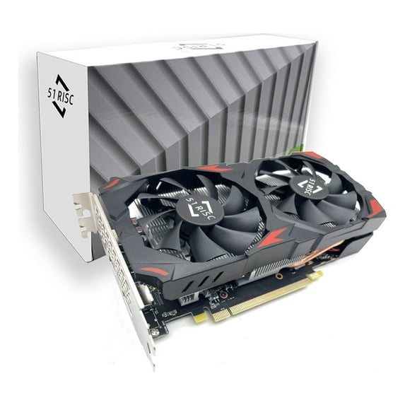51RISC AMD Radeon RX 580 DirectX 12 RX580 8G 256-Bit GDDR5 PCI Express ...