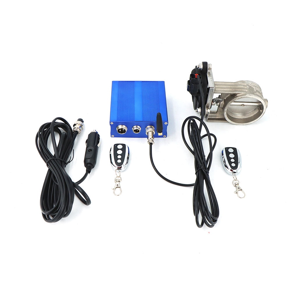 51mm-Car Modified Electronic Exhaust Control Valve Pipe Cutout Remote ...