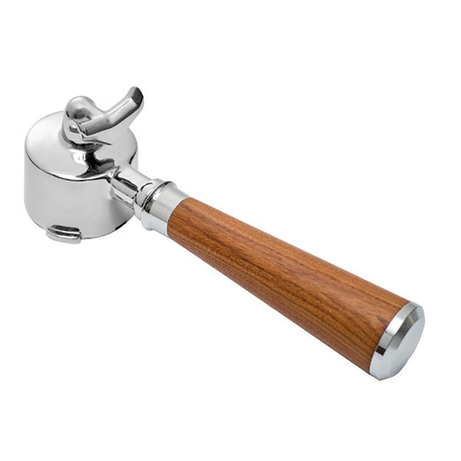 51mm Coffee Portafilter Espresso Handle Bottomless Wooden Handle ...