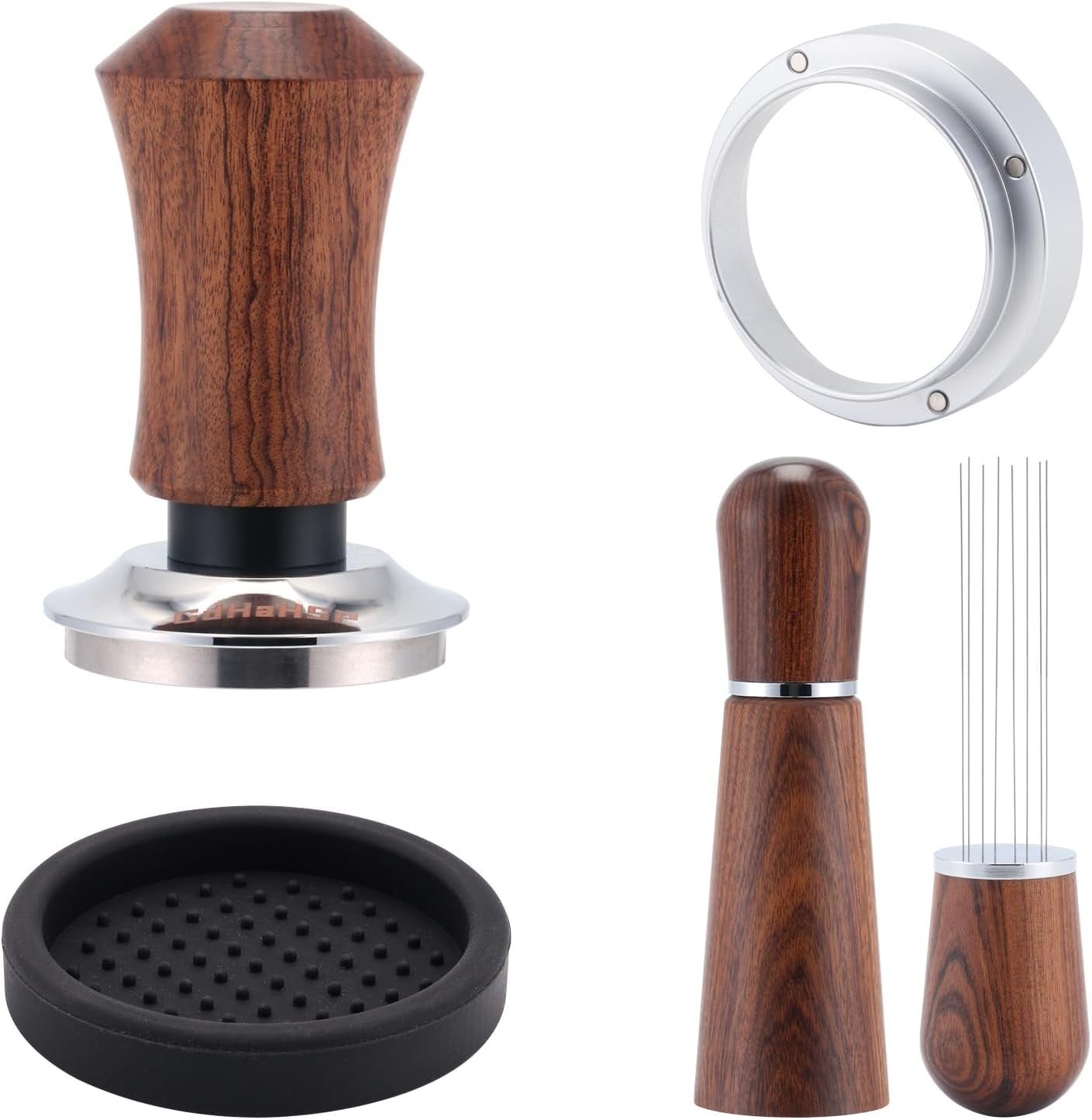 51mm Espresso Accessories Kit,Spring Loaded Calibrated Espresso Tamper ...