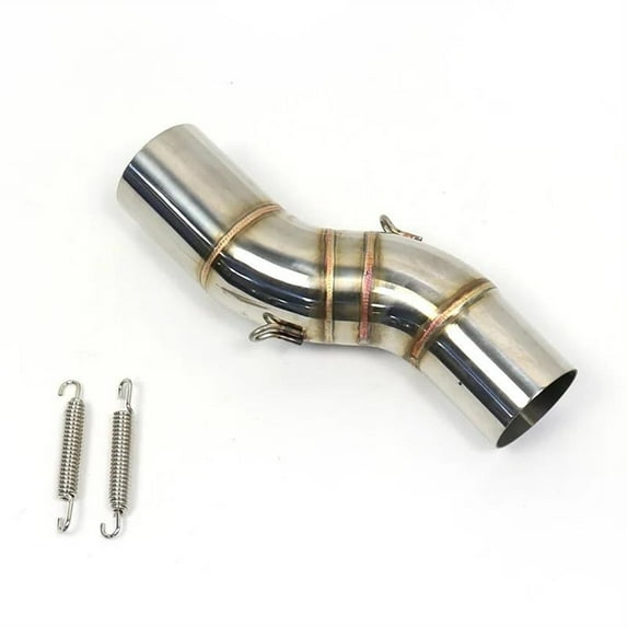 51mm Motorcycle Exhaust Pipe System Link Pipe Connect Original Muffler ...
